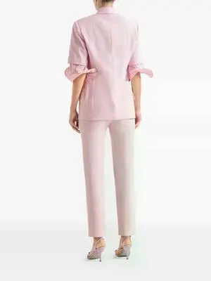 GENNY Flower Button Ruffled Shirt
