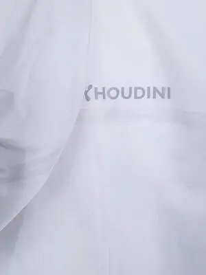 HOUDINI SPORTSWEAR Logo-print Hooded Jacket - White