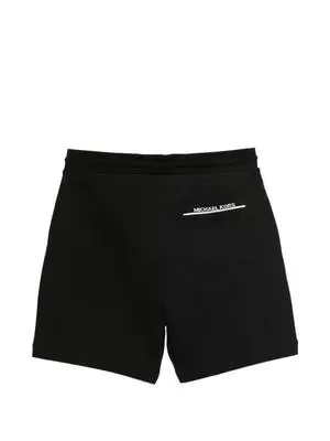 Michael Kors Drawstring Logo-patch Shorts