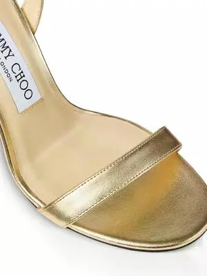 JIMMY CHOO Strappy Sandals - Gold