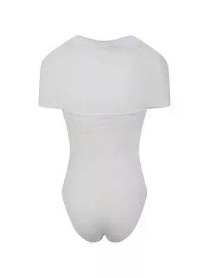 GENTRYPORTOFINO Twisted Mesh-panel Body - Neutrals