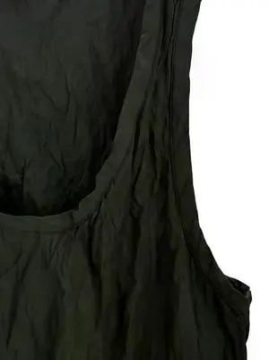 TOTEME Crinkled Tank Top - Green
