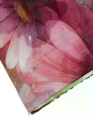 D'ANIELLO Perla Floral-print Scarf