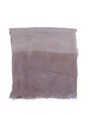 D'ANIELLO Walton Metallic-stripe Scarf Purple