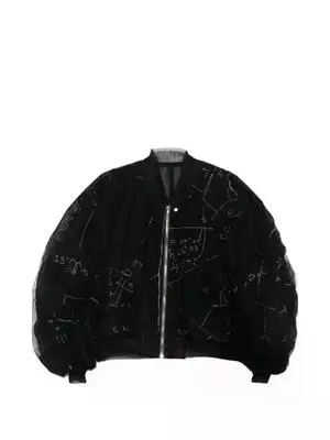 Rick Owens Graphic-print Bomber Jacket