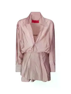 THELATEST Denise Mini Dress - Pink