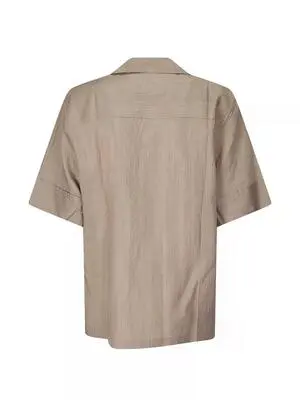 Maison Kitsuné Striped Resort Shirt