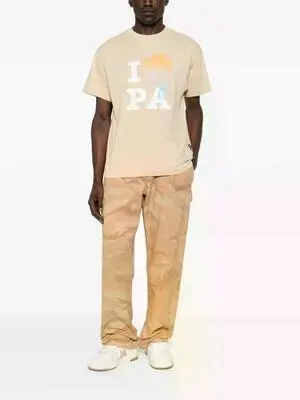 Palm Angels Palm-tree-print T-shirt