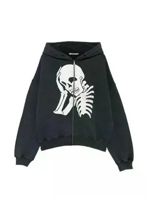 Palm Angels Full Zip Sweatshirts Hoodies For Men