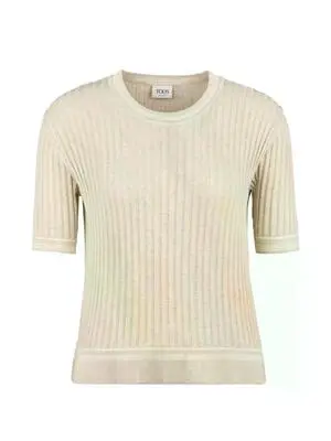 TOD'S Ribbed-knit Top