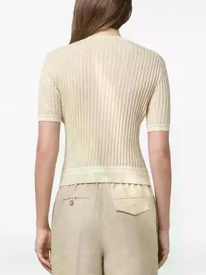 TOD'S Ribbed-knit Top