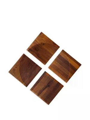 SAMBONET Grooved Teak Chopping Board Set