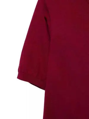 KANGRA Half-button Polo Shirt - Red