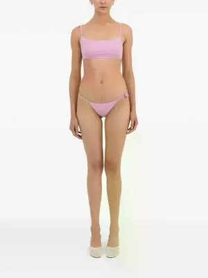 MAYGEL CORONEL Melo Floral-appliqué Bikini - Pink