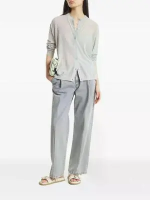 Maison Kitsuné Sheer Button-up Cardigan