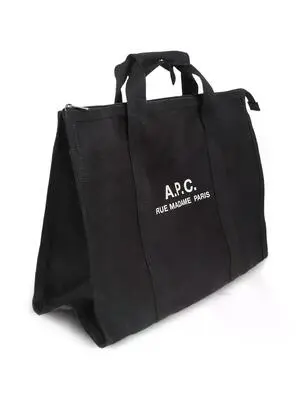 A.p.c. Logo-print Travel Bag - Black