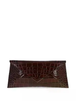 Tyler Ellis Lee Lineage Clutch Bag - Brown
