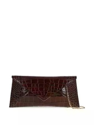 Tyler Ellis Lee Lineage Clutch Bag - Brown
