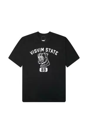 Visvim Jumbo 89 Graphic-print T-shirt - Black