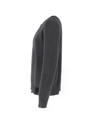 Burberry Equestrian Knight Sweater - Grey