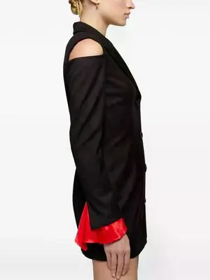 CATALINA Moulin Rouge Cold-shoulder Dress
