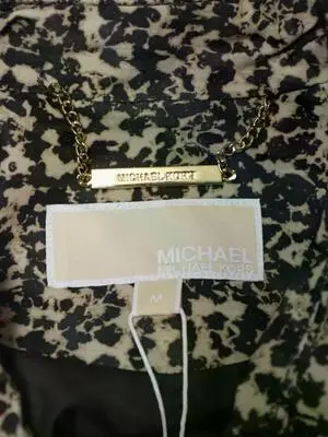 Michael Kors Printed Trench Coat