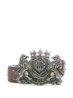 BIRTH OF ROYAL CHILD Lion-Medal Crystal-Embellished Belt