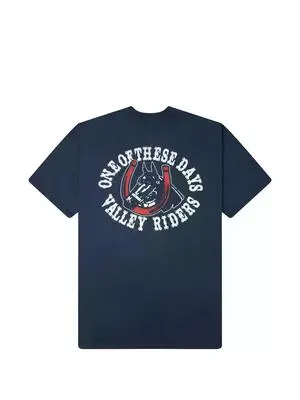 ONE OF THESE DAYS Valley Riders T-shirt - Blue