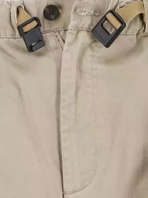 WHITE SAND Belted Wide-leg Trousers - Neutrals