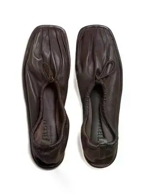 Hereu Puntera Ballet Flats - Brown