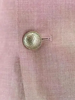 Tagliatore Single-breasted Textured Blazer - Pink