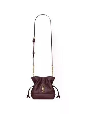 Saint Laurent Jamie Quilted Leather Shoulder Bag - Red