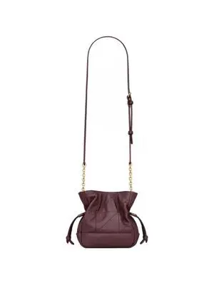Saint Laurent Jamie Quilted Leather Shoulder Bag - Red