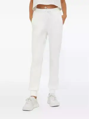 Guess Logo-debossed Track Pants - White