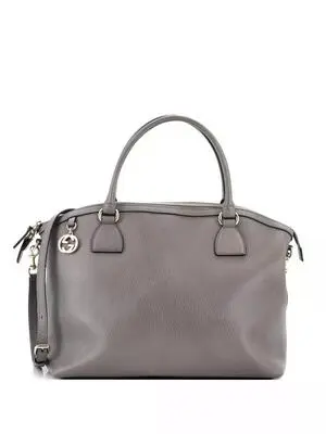 Gucci Gg Charm Convertible Dome Satchel