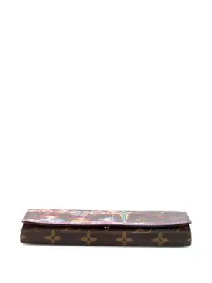 LOUIS VUITTON Sarah Wallet Limited Edition Vivienne Xmas Monogram Canvas Small Wallets
