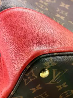 LOUIS VUITTON Flandrin Handbag Monogram Canvas And Leather Tote - Brown