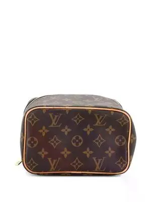 LOUIS VUITTON Vanity Case Monogram Canvas Mini Pouch - Brown