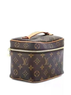 LOUIS VUITTON Vanity Case Monogram Canvas Mini Pouch - Brown