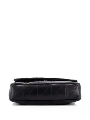Saint Laurent Jamie Flap Bag Quilted Leather Medium - Black