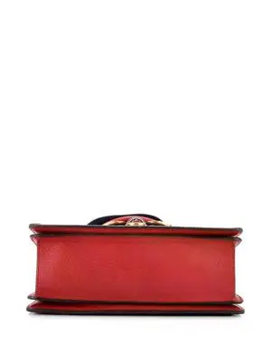 Gucci Queen Margaret Gg Coated Canvas Top Handle Satchel - Brown