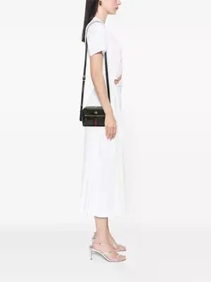 Gucci Mini Leather Ophidia Crossbody Bag
