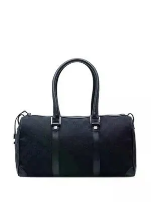 Gucci Gg Canvas Boston Bag