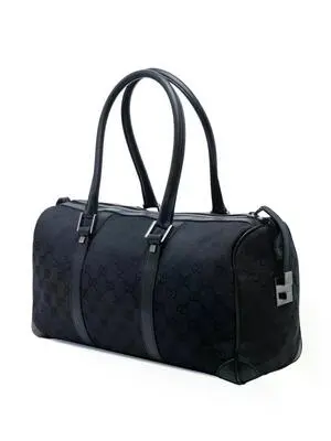 Gucci Gg Canvas Boston Bag