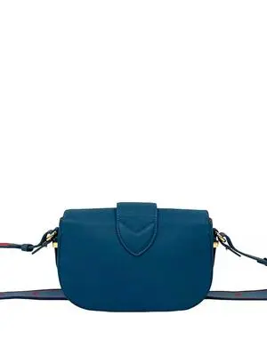 LOUIS VUITTON Pont 9 Soft Mm Crossbody Bag Grained Calfskin - Blue