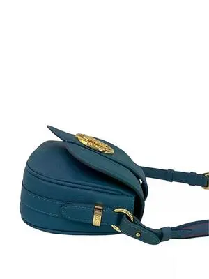 LOUIS VUITTON Pont 9 Soft Mm Crossbody Bag Grained Calfskin - Blue