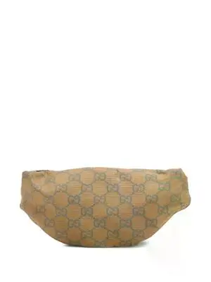 Gucci Gg Ripstop Nylon Belt Bag - Brown