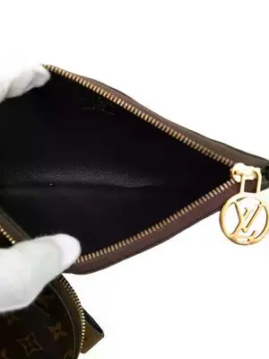 LOUIS VUITTON 2021-2026 Monogram Reverse Giant Trio Set Pouch
