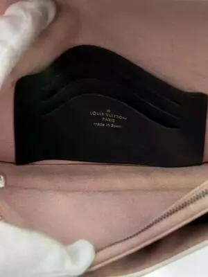 LOUIS VUITTON 2019 Bicolor Leather Mylockme Chain Pochette - Pink