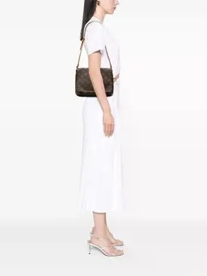 LOUIS VUITTON 2000 Monogram Musette Tango - Brown